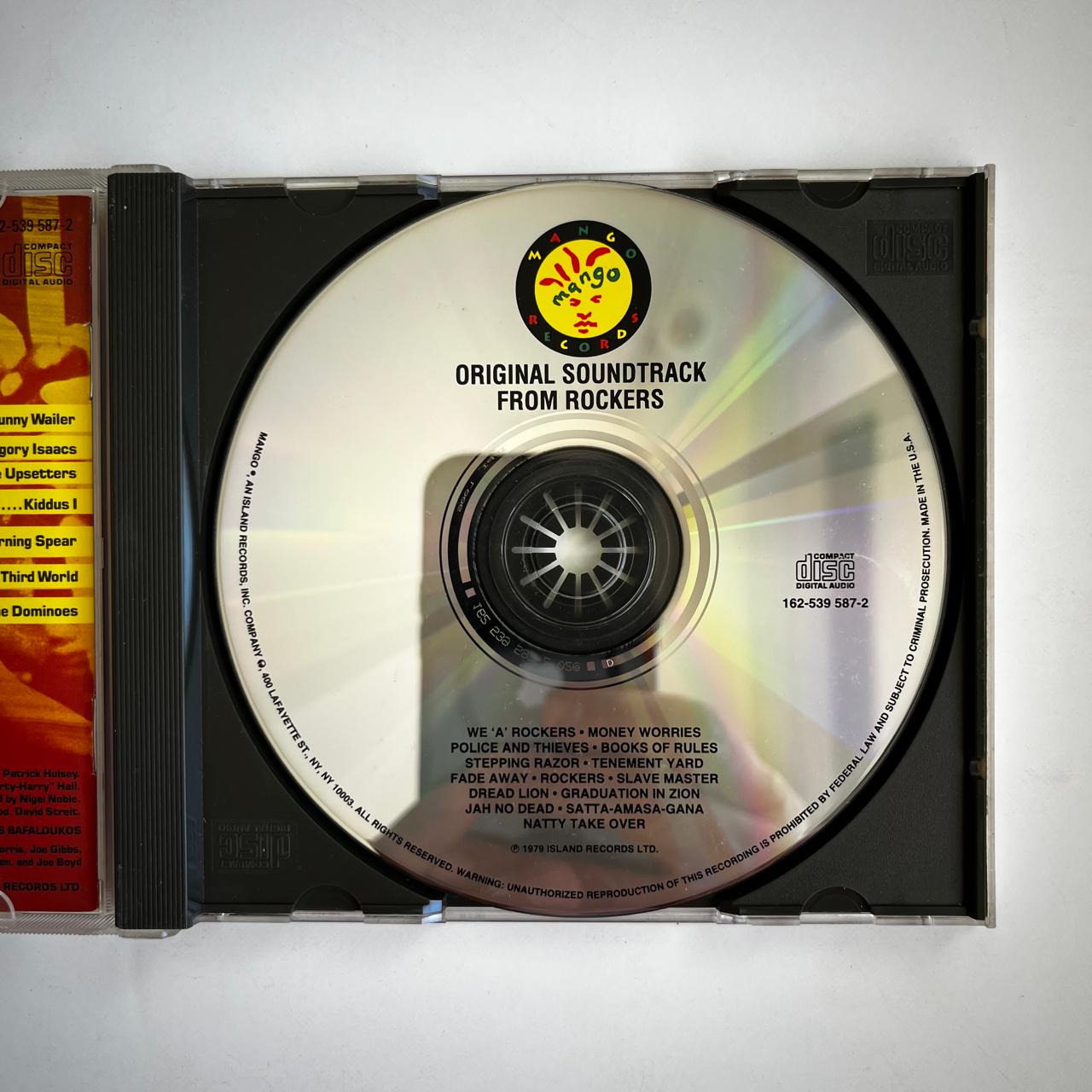 CD Rockers – Original Soundtrack – Importado – Marcondes Discos